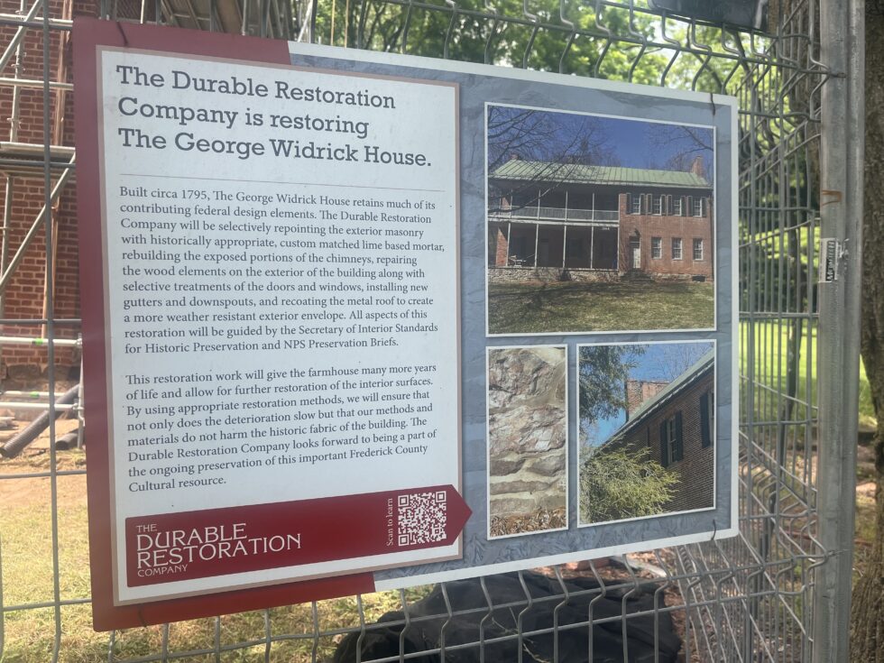 Photo Feature: The Widrick House in Frederick County - Preservation ...